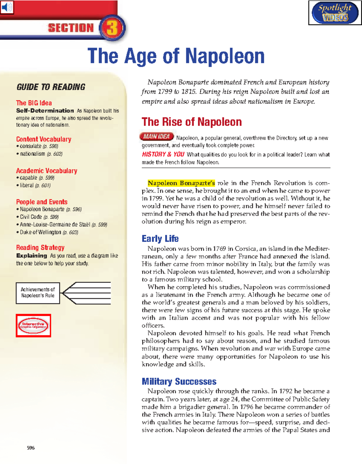 Napoleon - Notas - The Age of Napoleon Napoleon Bonaparte dominated ...