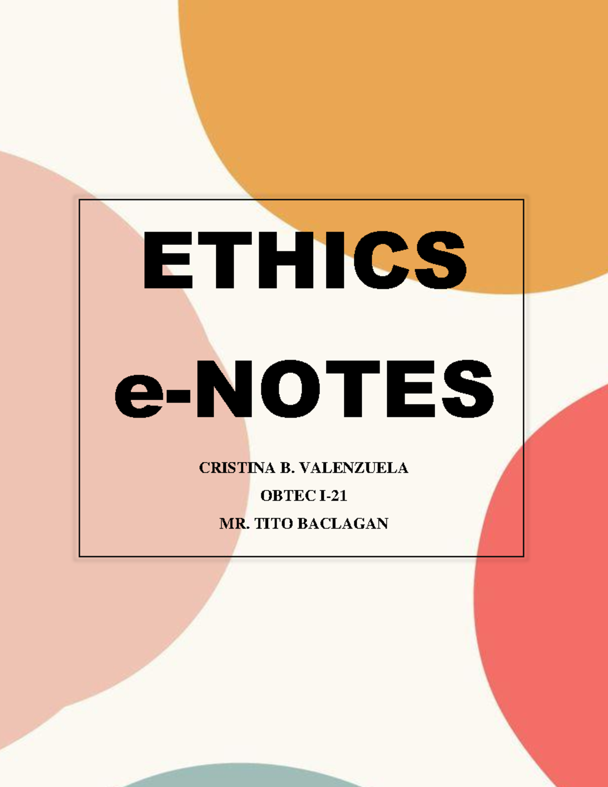 E NOTE 2 (WEEK 4-5) - This i Enotes is about secret ...