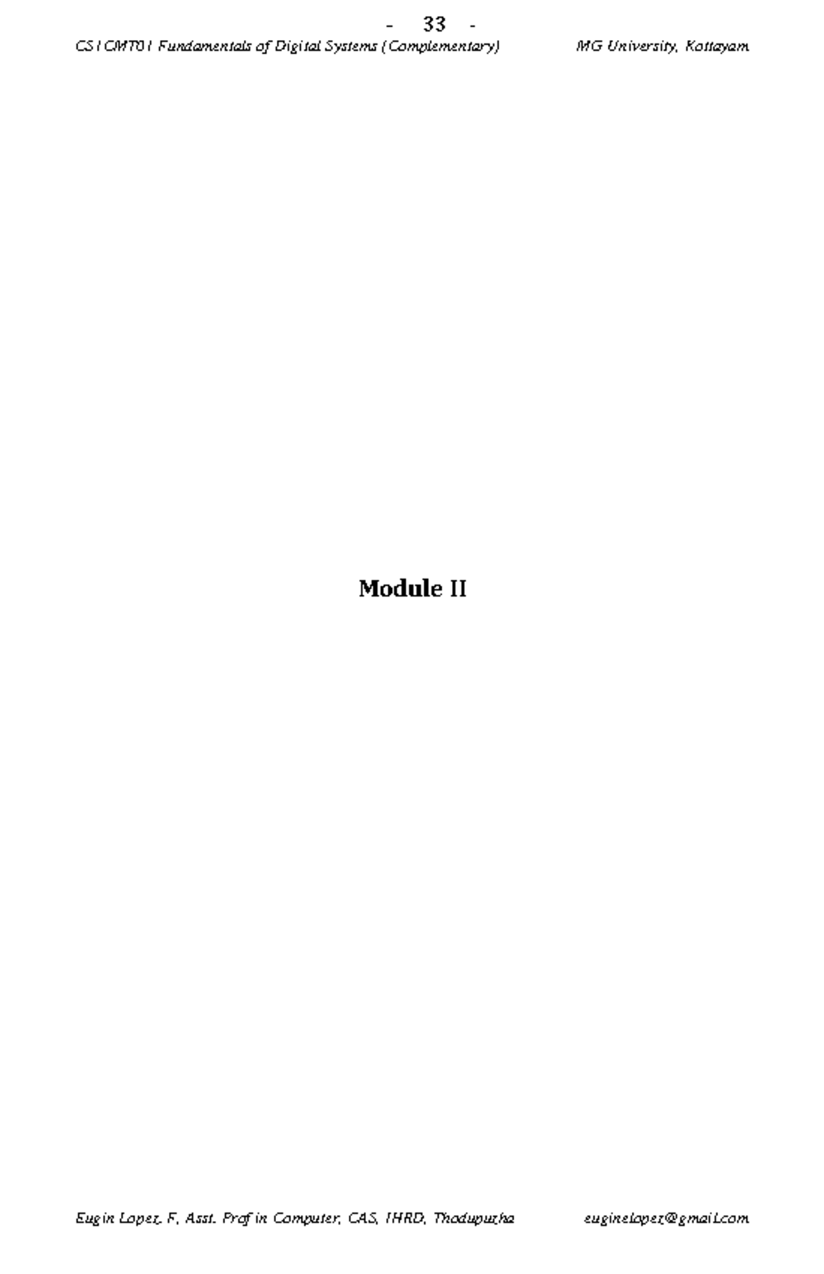 Module 2 Computer Science Notes Cs1cmt01 Fundamentals Of Digital Systems Complementary Mg