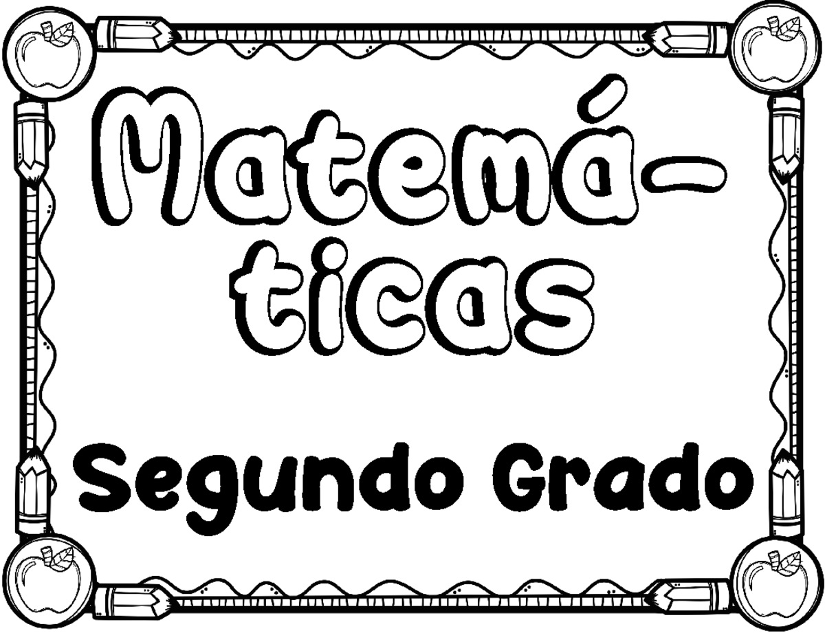 Matemá Ticas 2DO. Parte 1 - Matemáticas II - Studocu