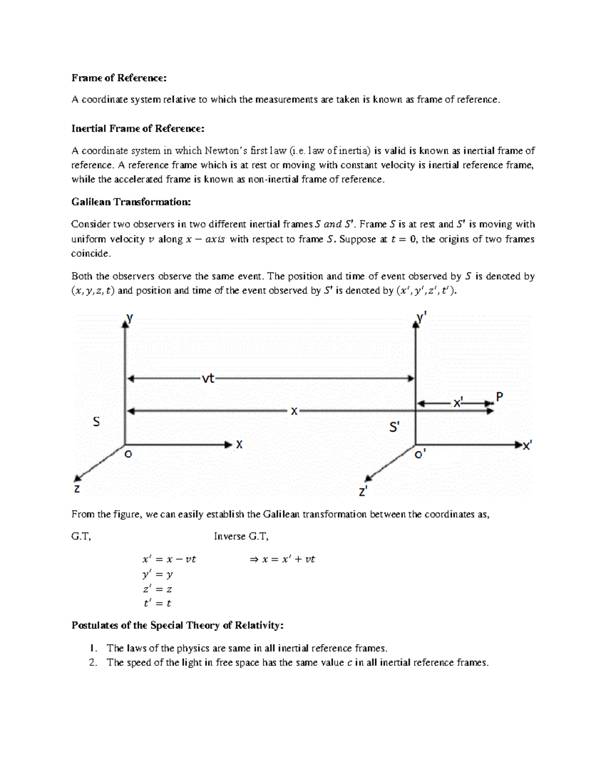 Special Relativity, Photoelectric effect and Radioactivity - Frame of ...