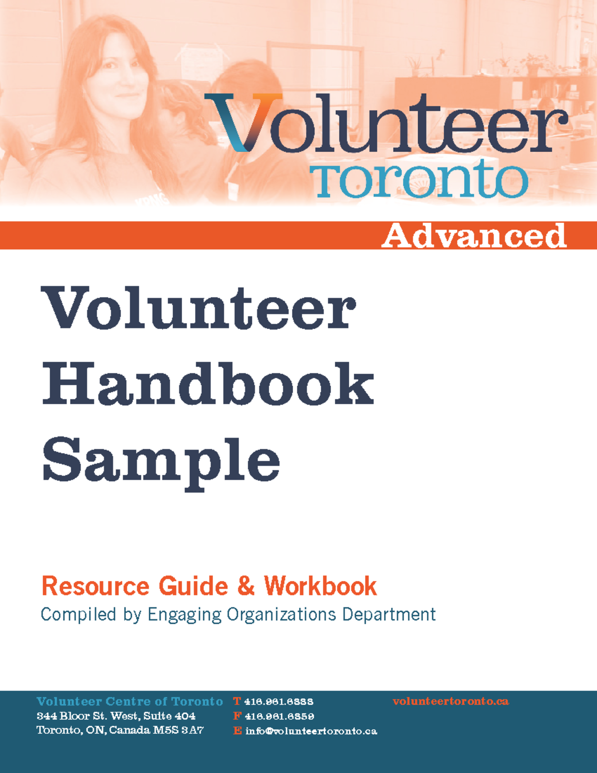 Volunteer Handbook Final - Volunteer Handbook Sample Resource Guide ...