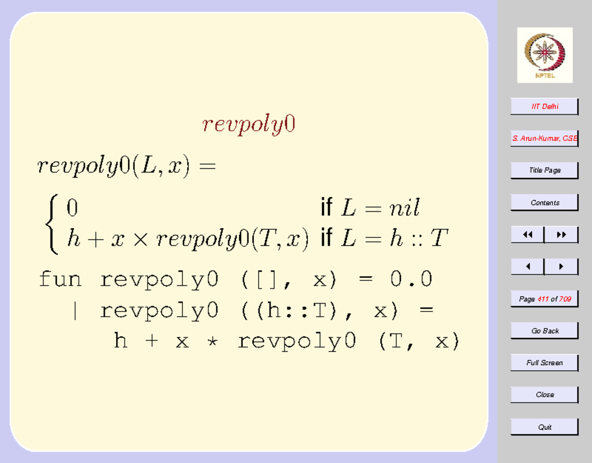 Introduction to Computer Science-42 - S. Arun-Kumar, CSE Title Page ...