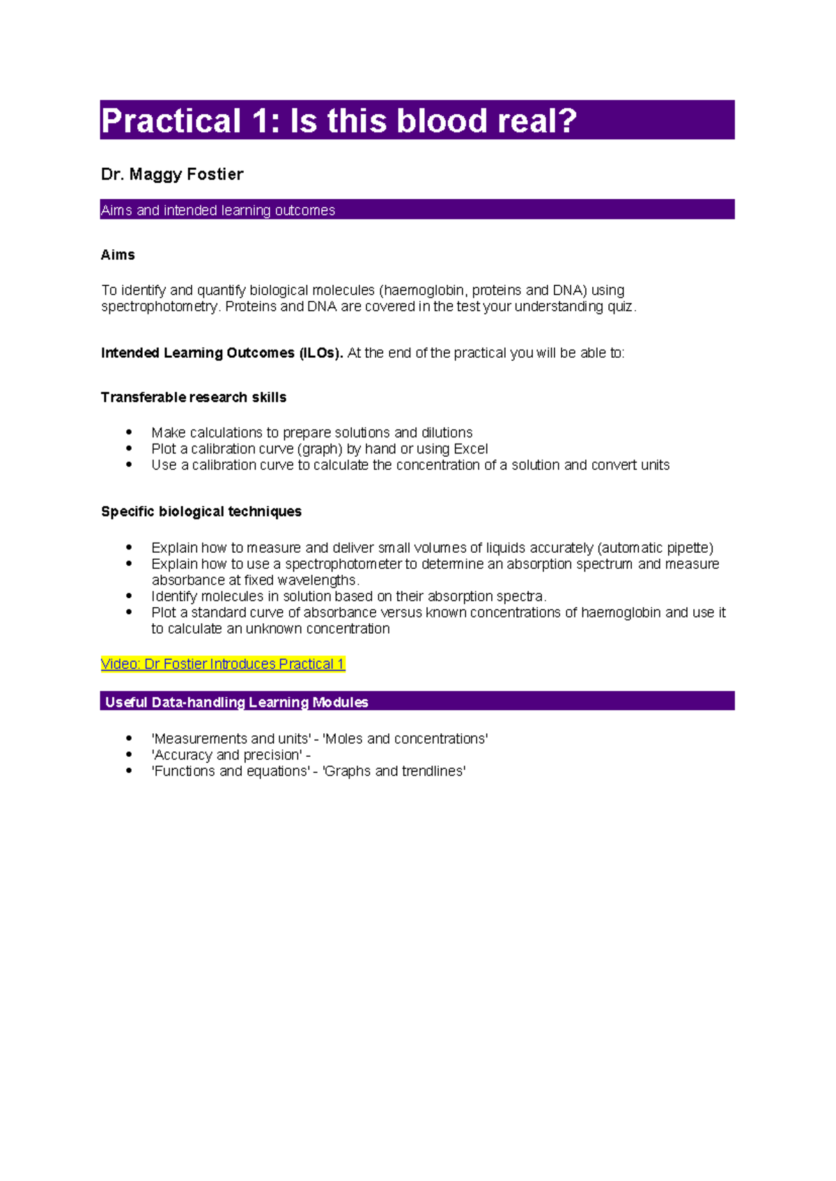 Prac1 Is this blood real 23-24 answers(1) 2 - Practical 1: Is this ...