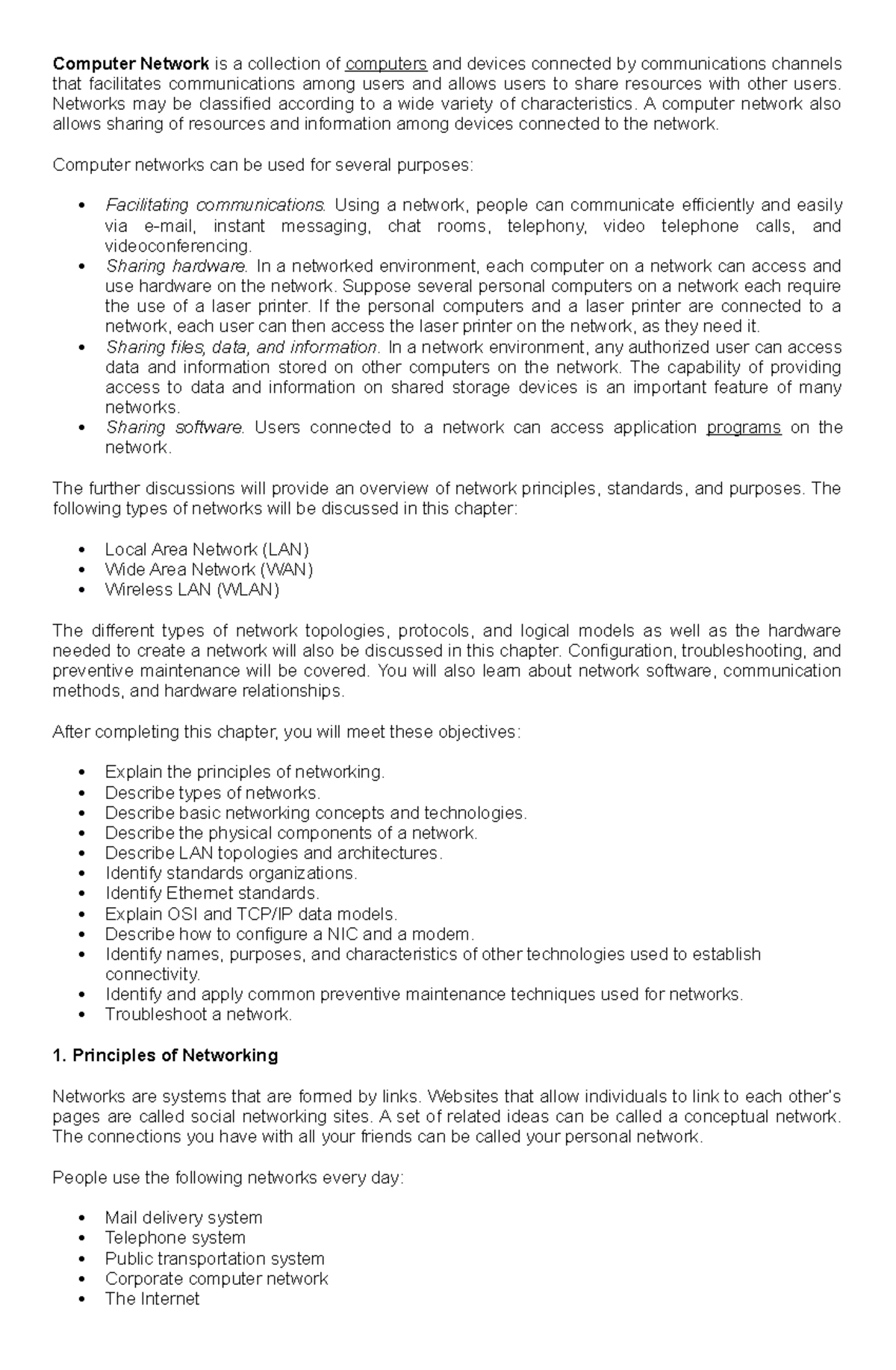A-computer-network-2023 3 - Computer Network is a collection of computers and devices connected ...