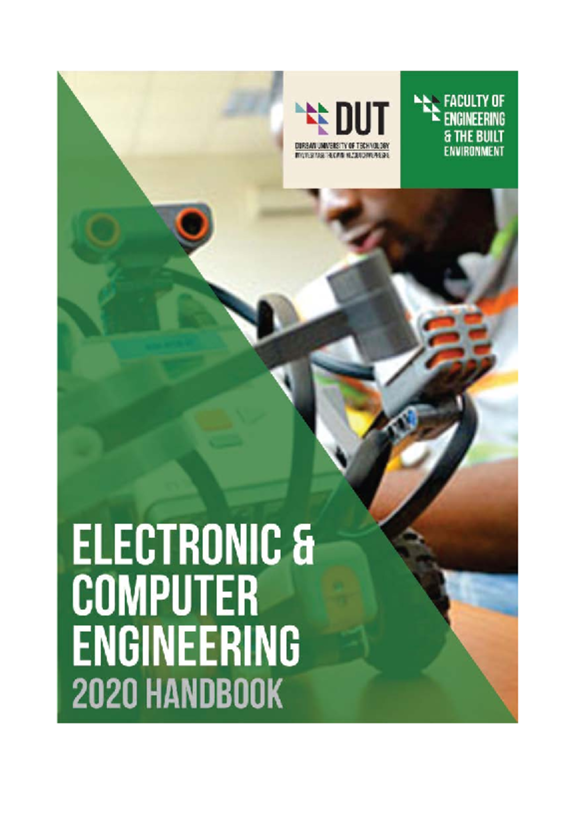 EBE Electronic Computer Eng - HANDBOOK FOR 2020 FACULTY of ENGINEERING ...