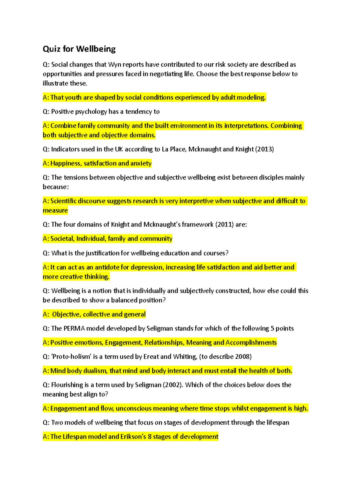 Quiz 28 November 2020, questions and answers - Quiz for Wellbeing Q ...