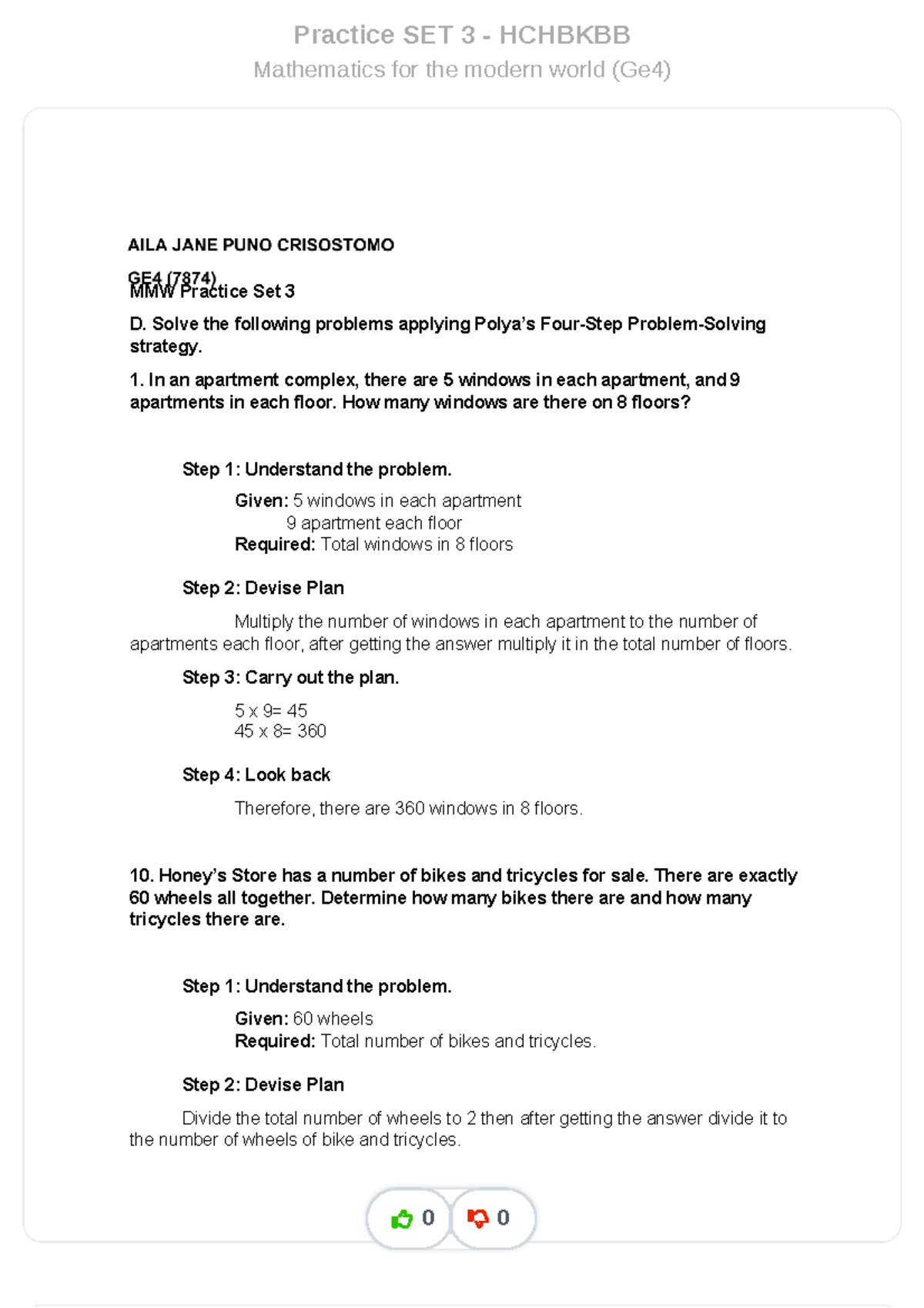 Practice-set-3-hchbkbb compress - Practice SET 3 - HCHBKBB Mathematics for the modern world (Ge4 ...