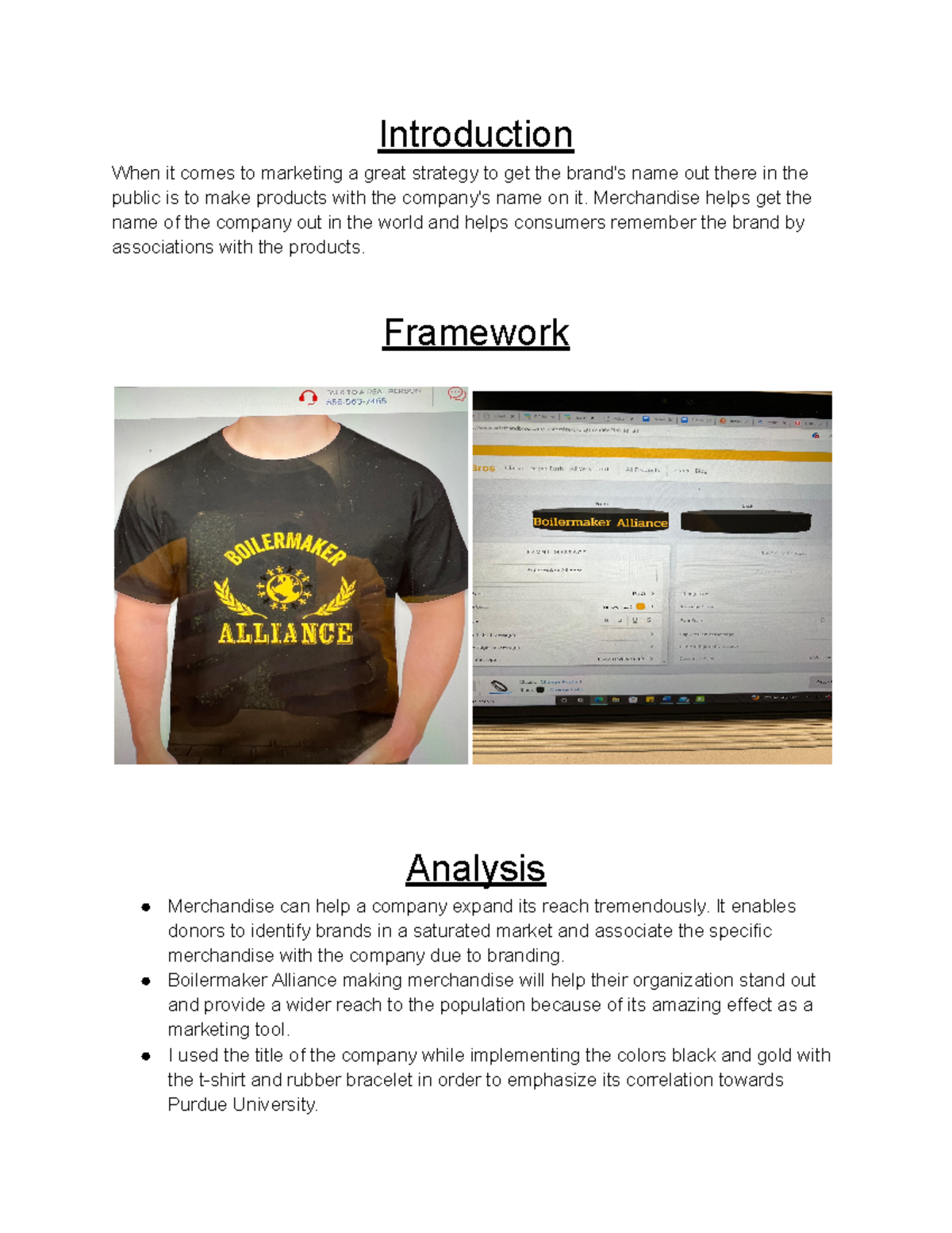 Wow Document - Brand Assignment. - Introduction When it comes to ...