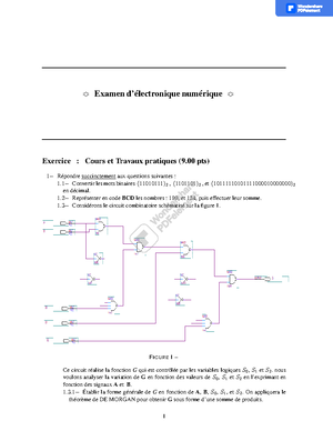 TD 32 corrigé - Numération et codage - Corrigé Exercice 1 : NUMERATION ...