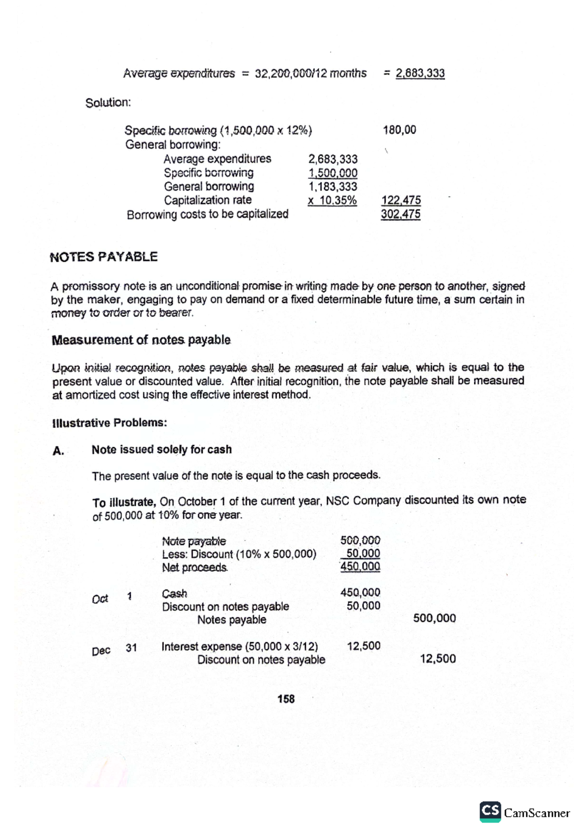 Notes Payable - Intermediate Accounting 1 - Studocu