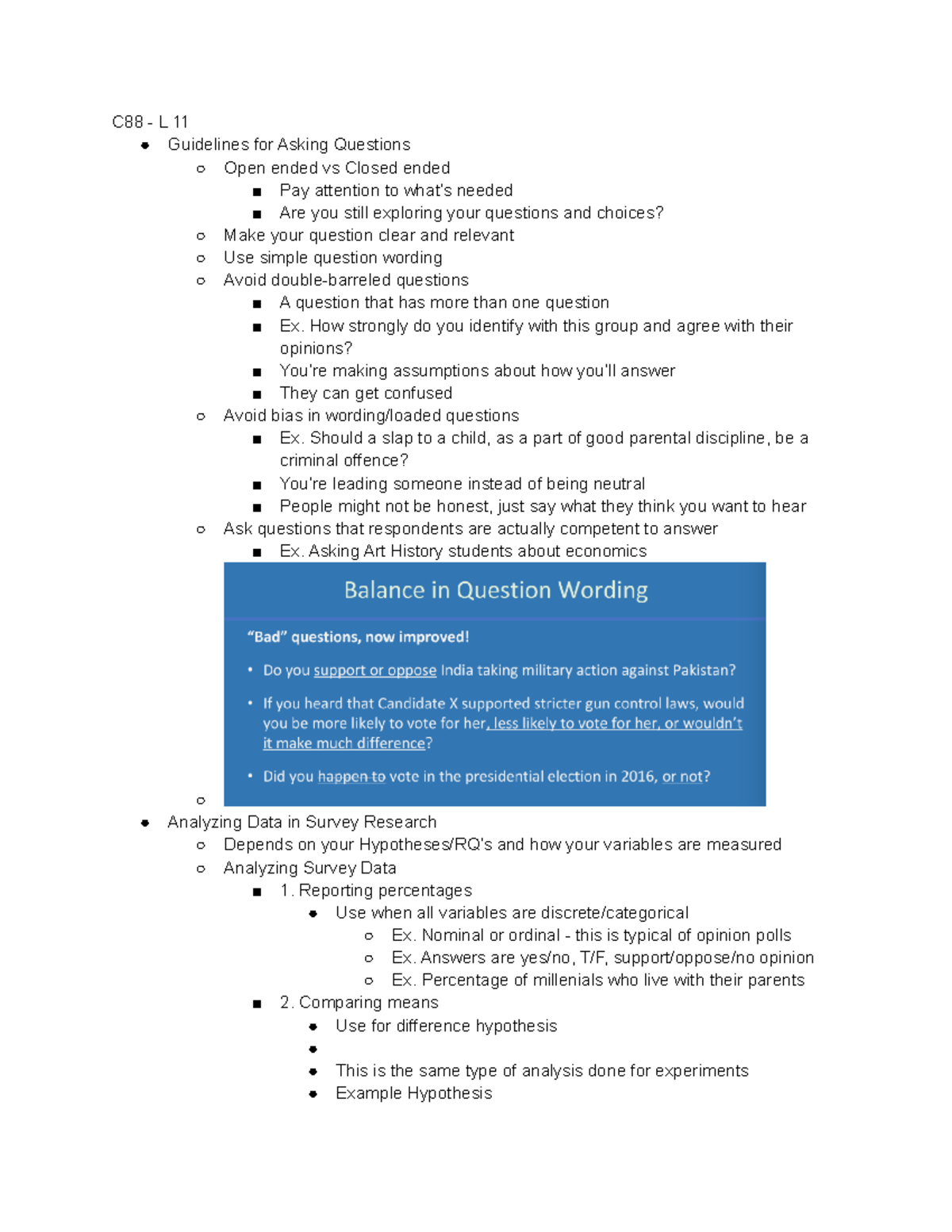 C88 - L 11 - Professor Gonzales - C88 - L 11 Guidelines for Asking ...