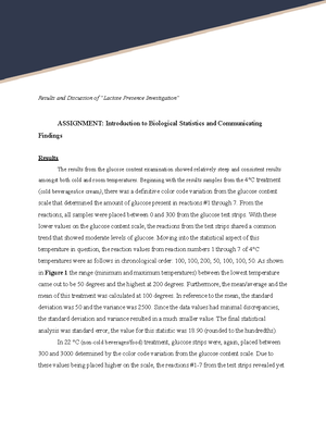 Assignment Scientific Lab Report Cellular Processes Experiment - Leaf Surface Area in Spinacia ...