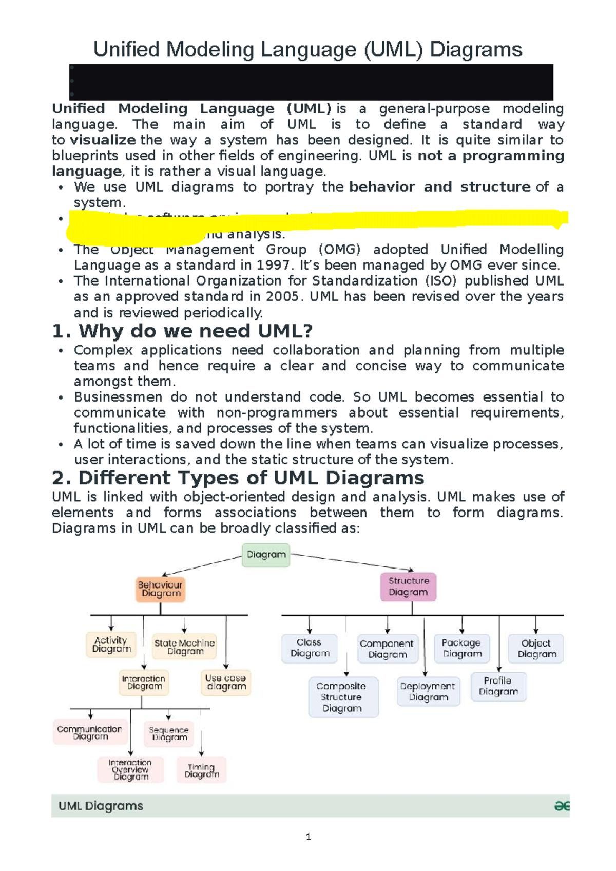 Uml-usecase - Uml-usecase - Unified Modeling Language (UML) Diagrams Unified Modeling Language ...
