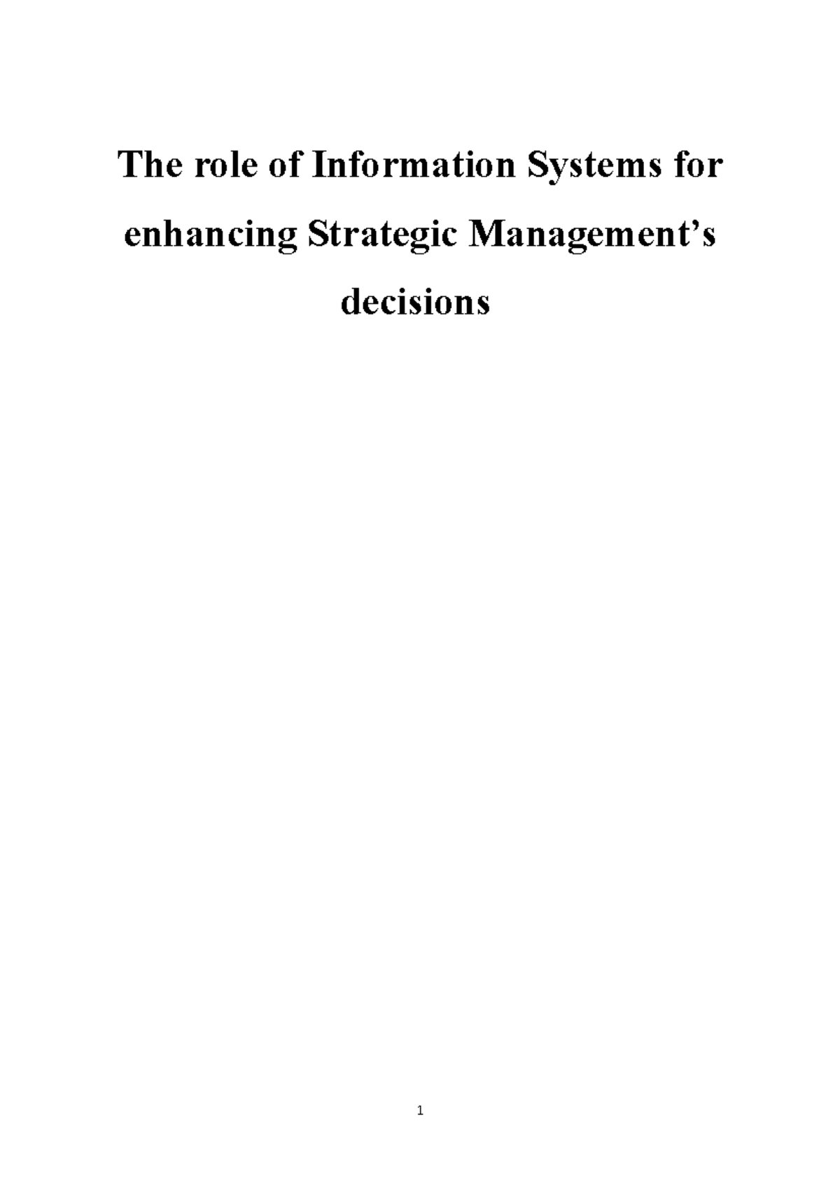 Role Of Information Systems The Unilever Supplier Qualification role-of-information-systems-the-unilever-supplier-qualification