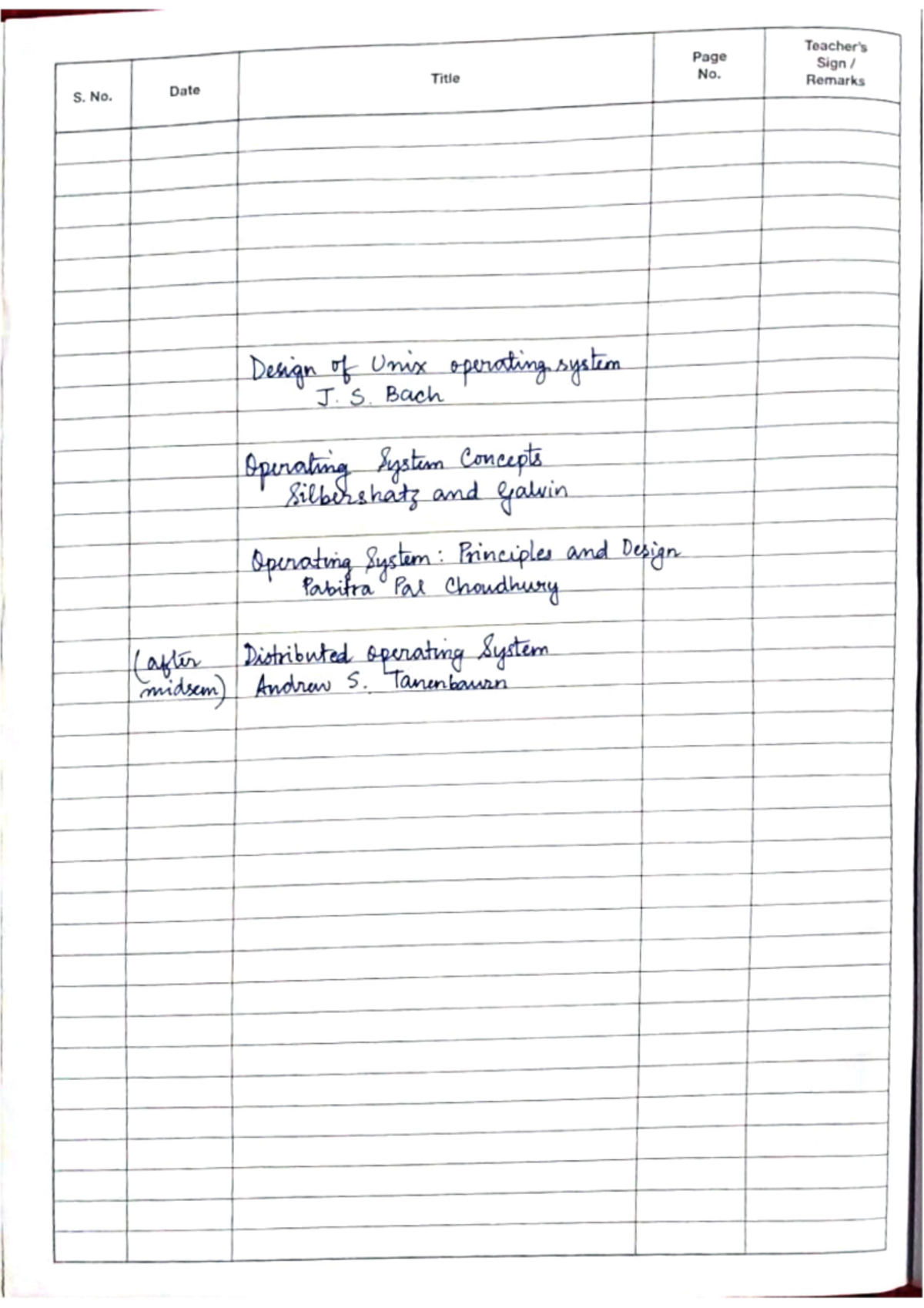 Advanced OS design - Computer Architecture And Operating System - Studocu