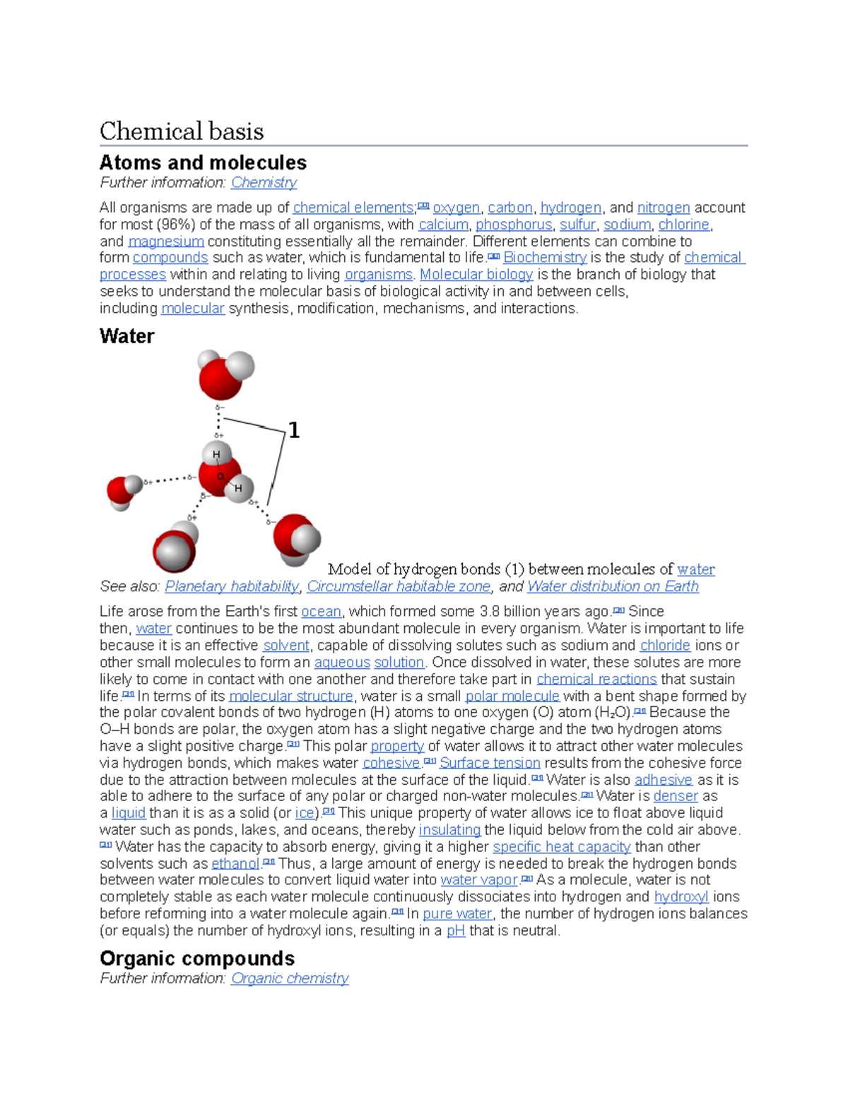 Chemical basis - dfgfxhfxhsrg - Chemical basis Atoms and molecules ...