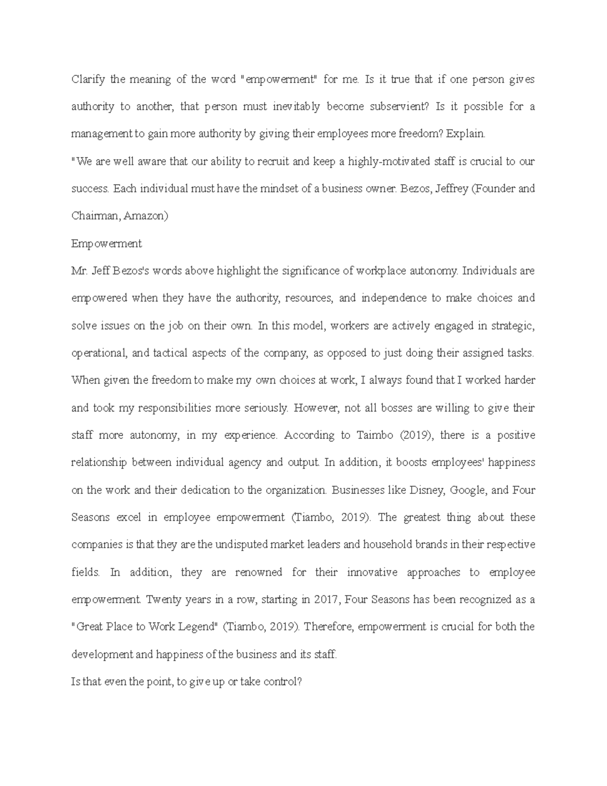 Forum 7 - Week 7 group assignment and comments - Clarify the meaning of the word - Studocu