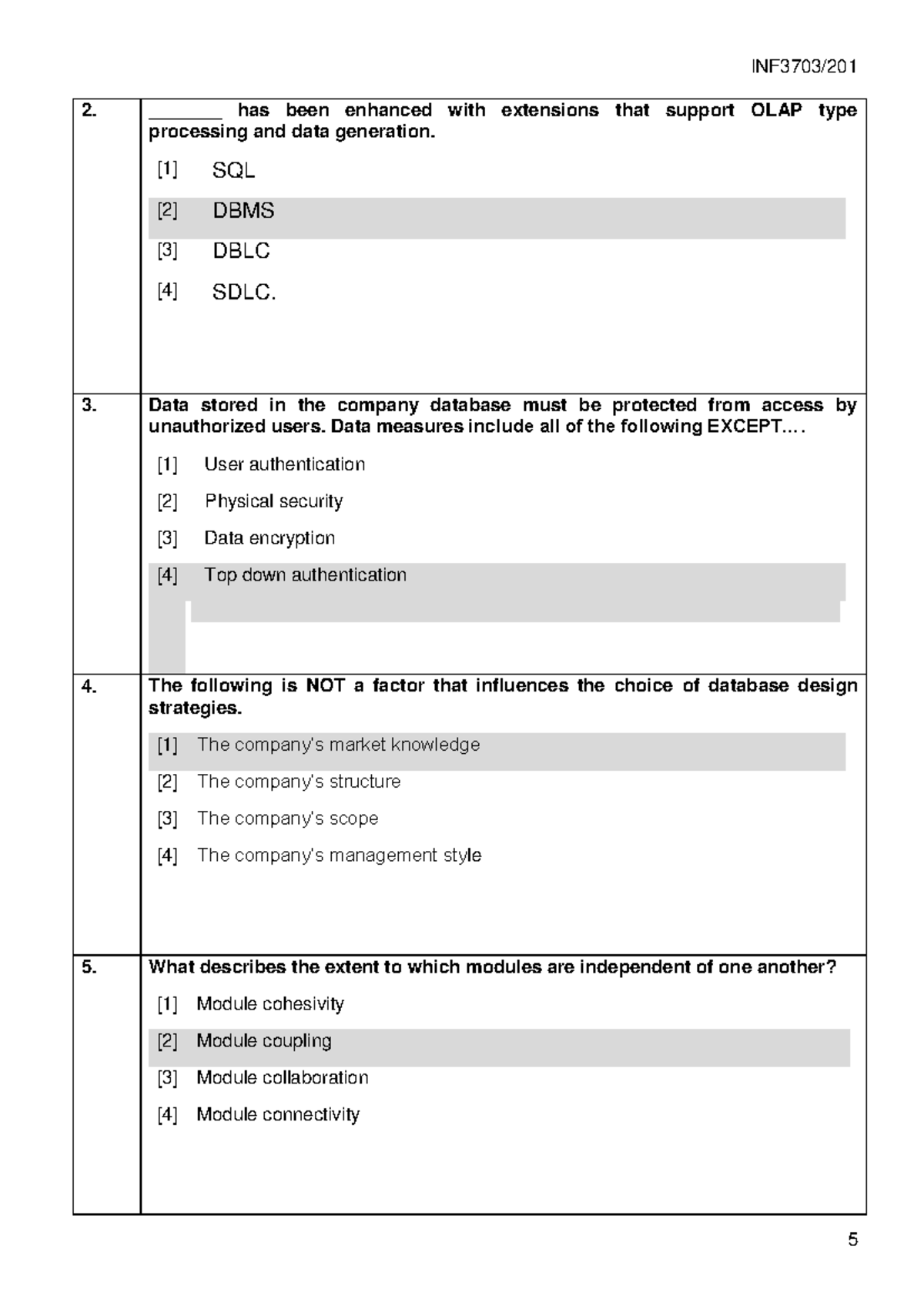 THE EXAM BOMB (INF3703) - _______ has been enhanced with extensions ...