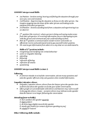 Infographic Interpersonal Skills - 1008 Human Service Structures - I n ...