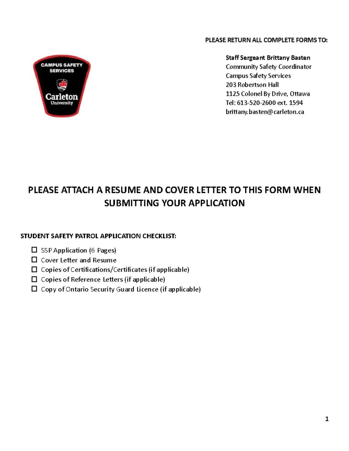 2023 2024 SSP Application - PLEASE ATTACH A RESUME AND COVER LETTER TO ...