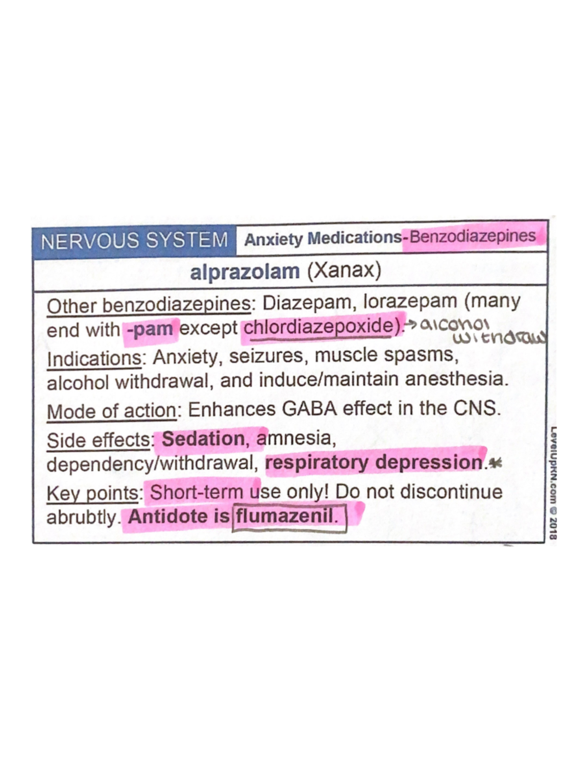 ATI Pharmacology Flashcards 2 - NURS S485 - Studocu