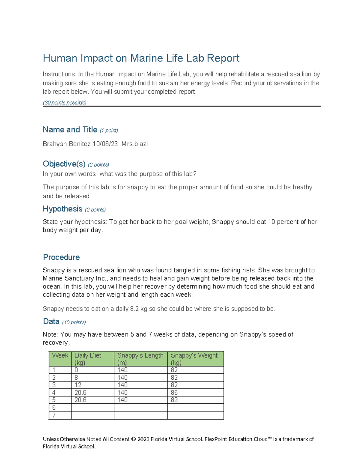 Human impact on marine life lab report - Human Impact on Marine Life ...