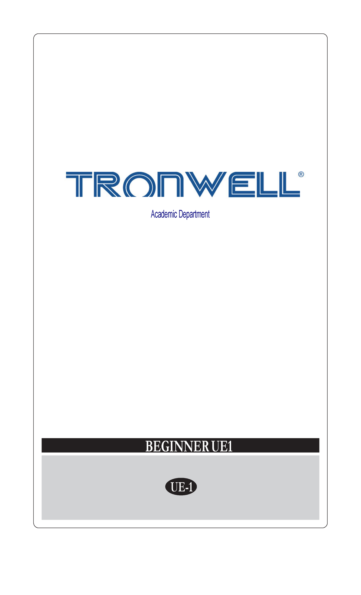 9 1 Beginner UE1 test - BEGINNER UE 1 UE- AAcademicAcademicAcademicc a ...
