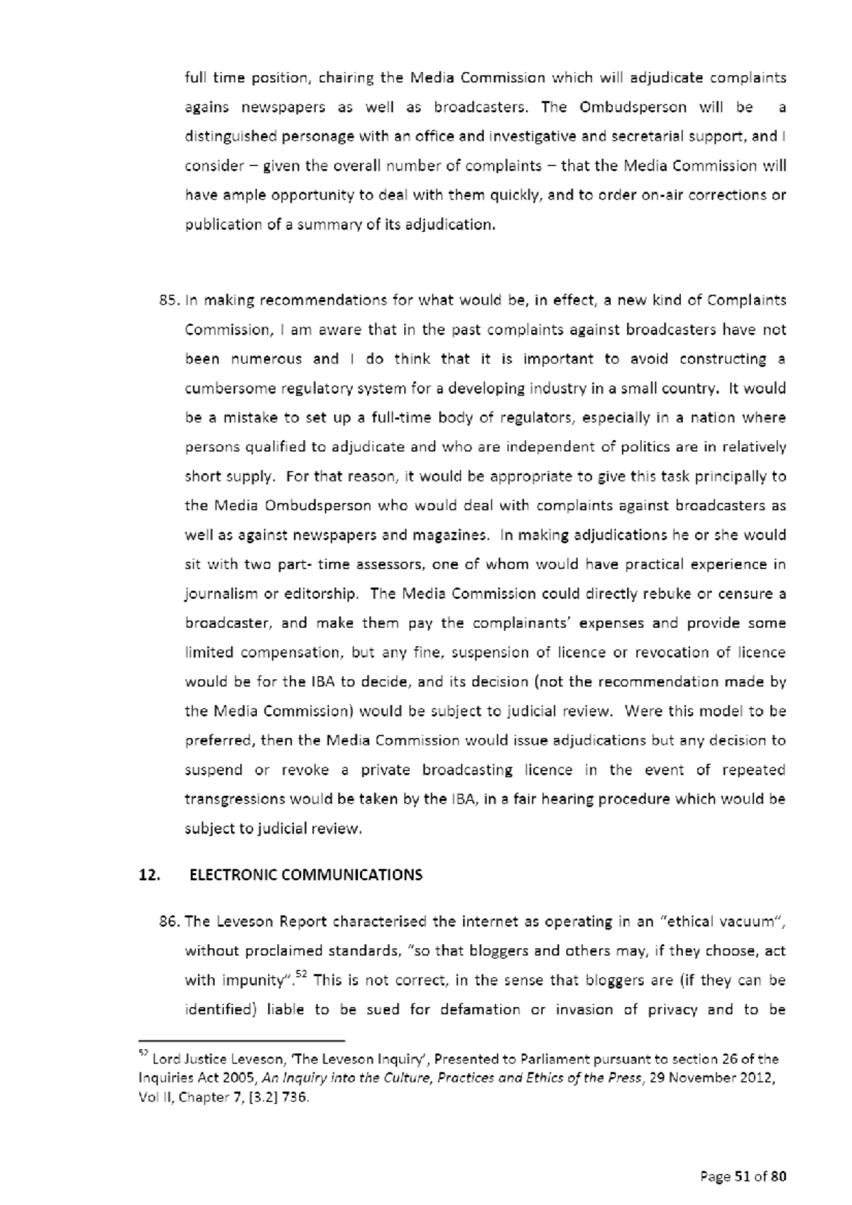 Media law and ethics in mauritius 66 - COM 410 - Studocu