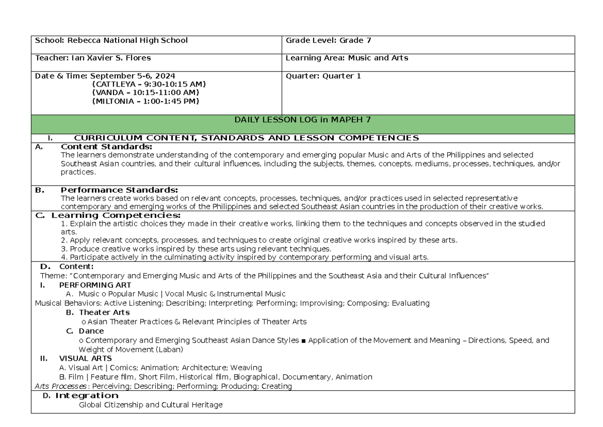 DLL Q1 Grade 7 M&A WEEK 5 - template - School: Rebecca National High ...