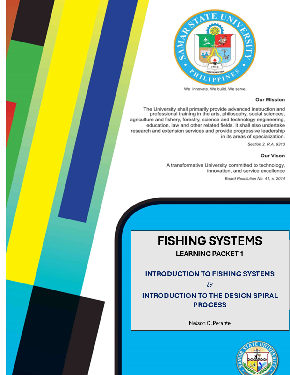 Fishing-Systems-LP1 082535 - FISHING SYSTEMS LEARNING PACKET 1 ...
