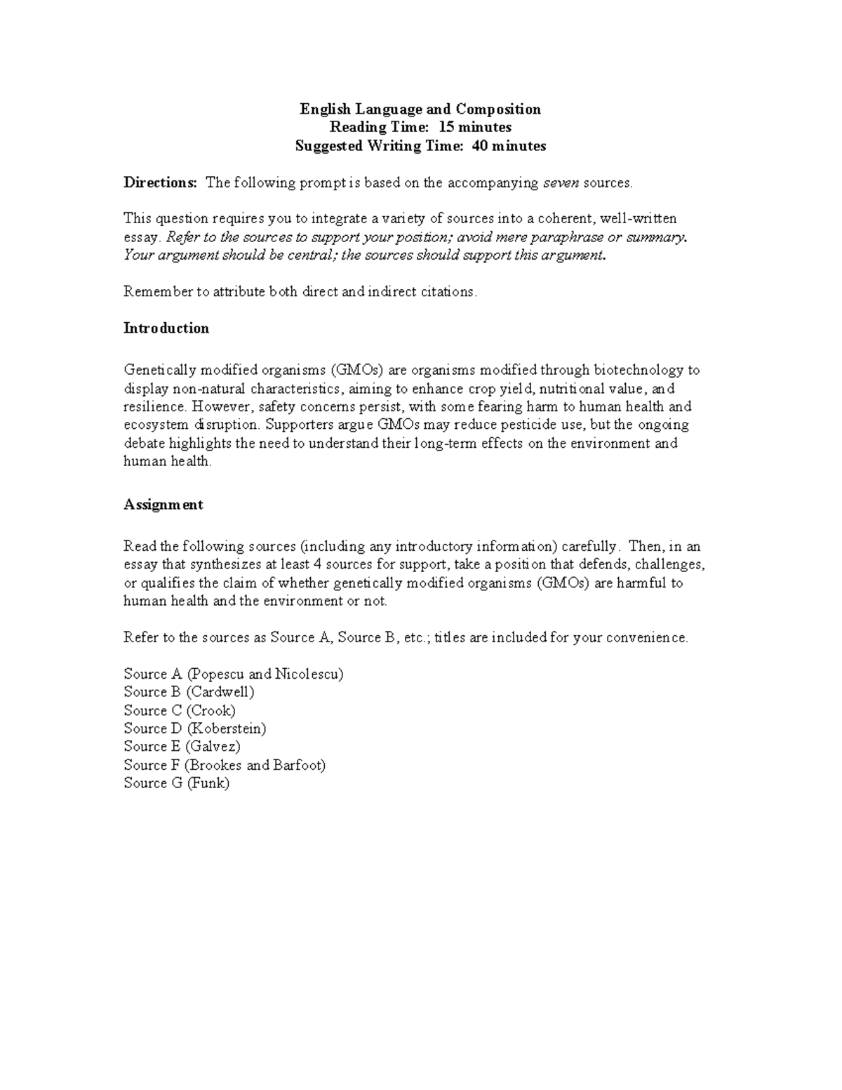 AP Lang Synthesis Prompt Sample - English Language and Composition ...