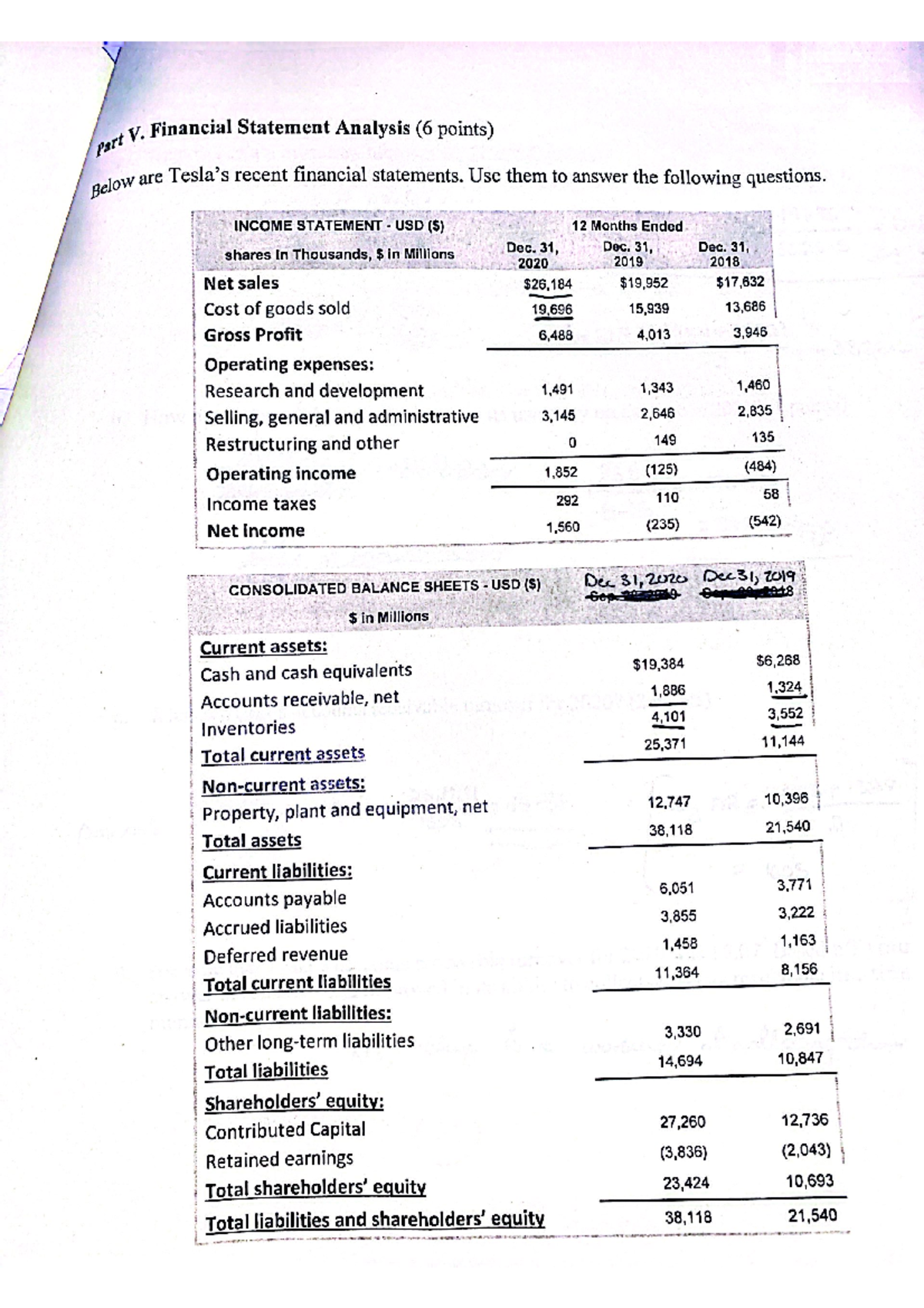 Exam 2 Part 5 - Financial Statement Analysis - 29:010:203 - Studocu