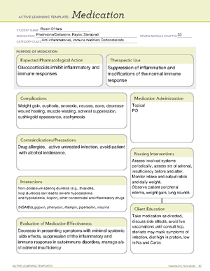 Active Learning Template medication-1 - ACTIVE LEARNING TEMPLATES ...