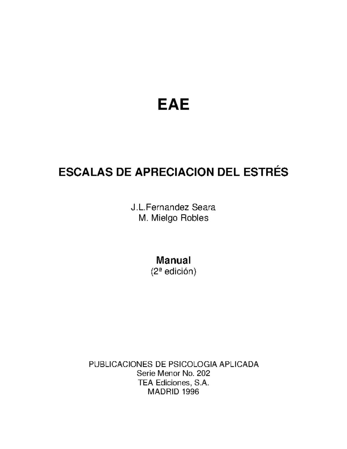 Test EAE (completo) - Test para evaluación - EAE ESCALAS DE APRECIACION ...
