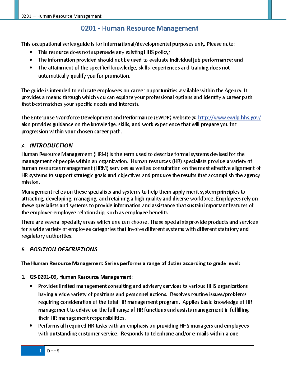 CMG 0201 - Elaborate idea - 0201 - Human Resource Management This ...