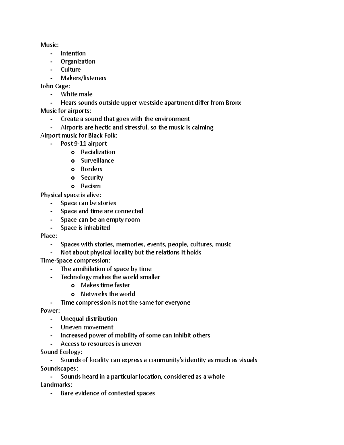 Review Music - Music: - Intention - Organization - Culture - Makers ...