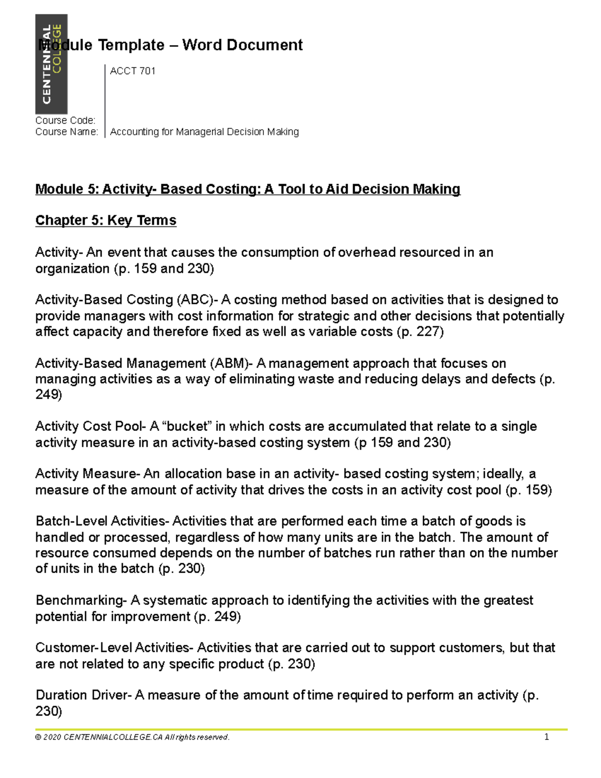 ACCT 701- Module 5- Key Terms- Transcript V2 5-18-20 - Module Template ...