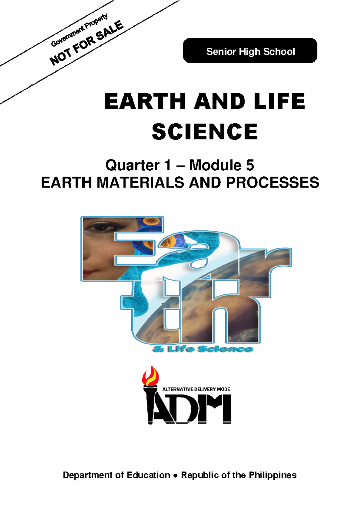 Earthand Life Sci 12 Q1 Mod5 Earth Materials and Processes v3 - NOT ...