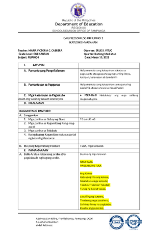 UNIT 5- Lesson PLAN - Facilitating Learner Centered - UNIT V: LESSON 1 ...