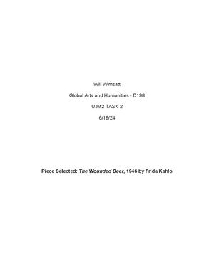 UJM1 Task 1- Plensa pass copy - Title: UJM1 Task 1 A. Analysis of Work ...