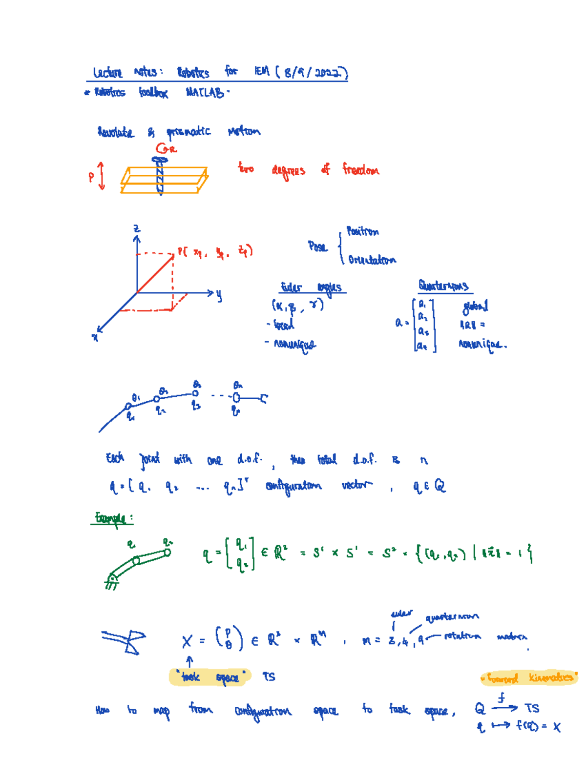 Lecture Notes Robotics For Iem Lecture Notes Robotics For Iem 18 9 20227 Robotics Toolbox 5459