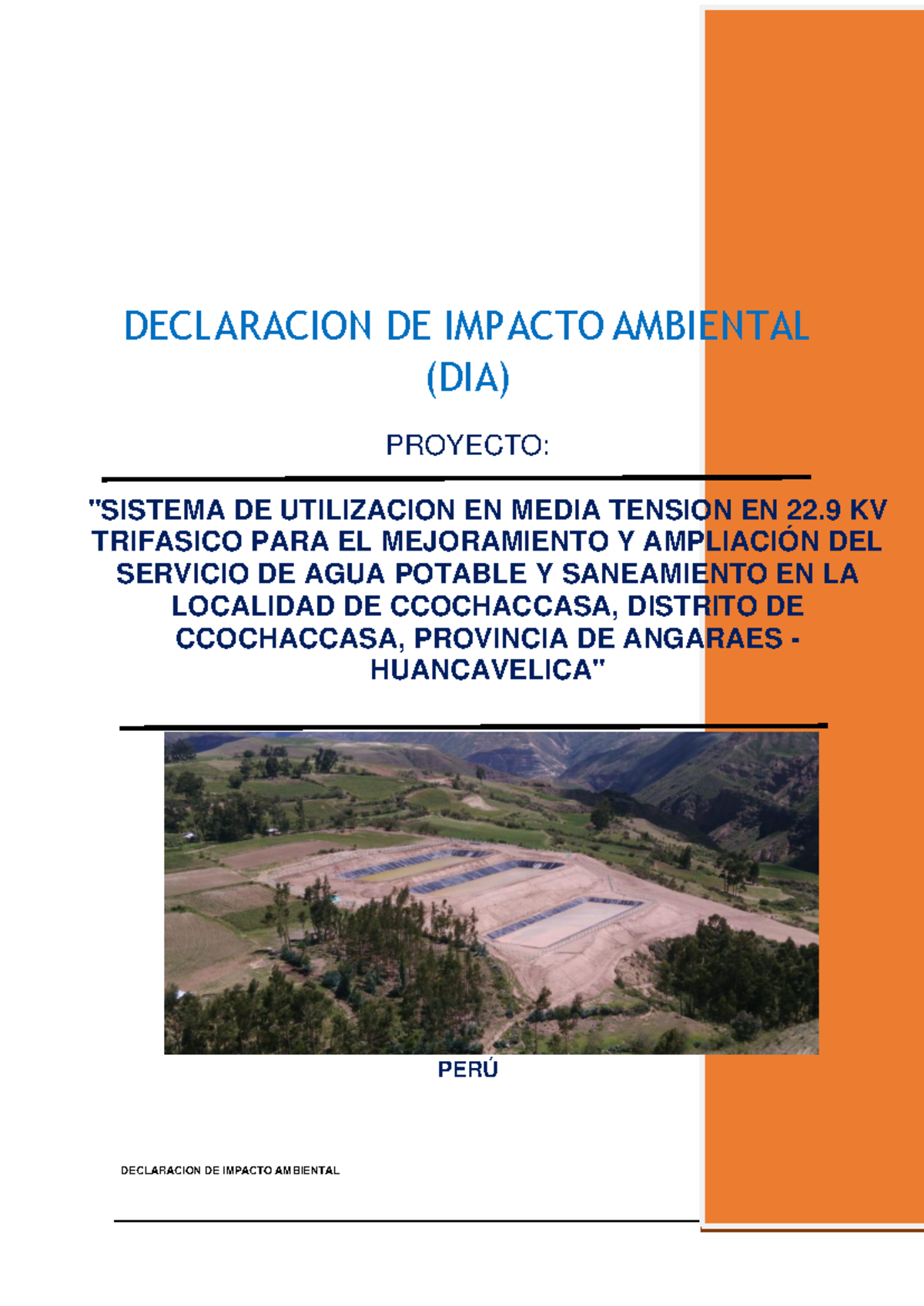 Dia ccochccasa - como elaborar un informe tecnico - DECLARACION DE ...