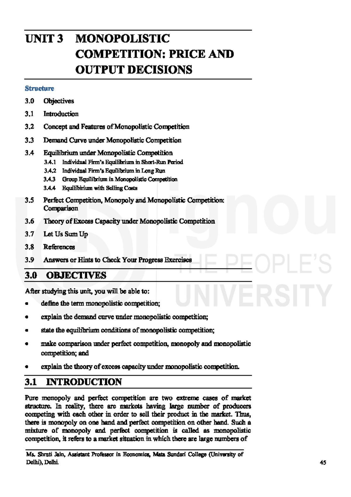 Unit3 - Economic text books - BA Economics - Studocu
