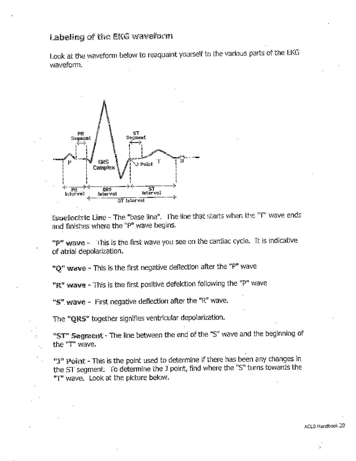 ECG notes summary from class - 4503 - Studocu