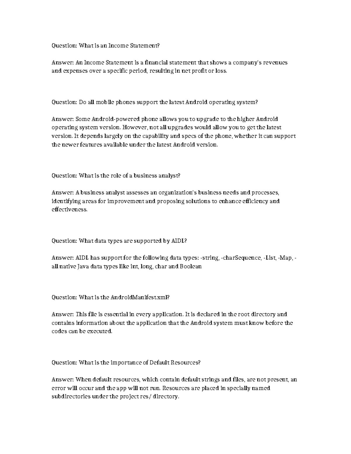 Spartanly blountsville alban - Question: What is an Income Statement ...