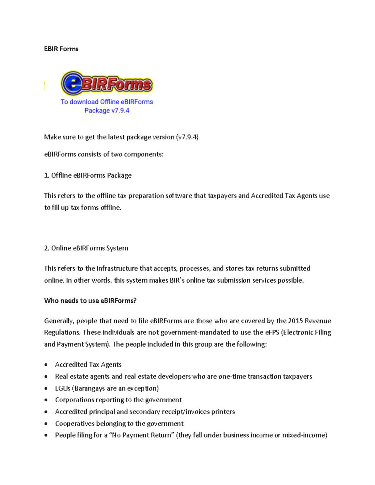 EBIR Forms - aaaaaaaaaaaaaaaaaaaaaaaaaa - EBIR Forms Make sure to get ...