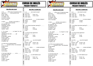 Material Teórico Ingles Present Perfect II - What’s the difference ...