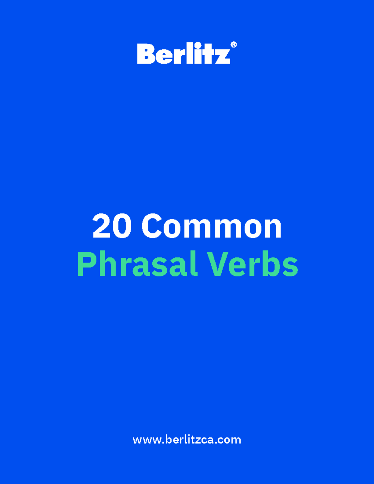 20CPV - dasdad - 20 Common Phrasal Verbs Look after: Meaning: to take ...