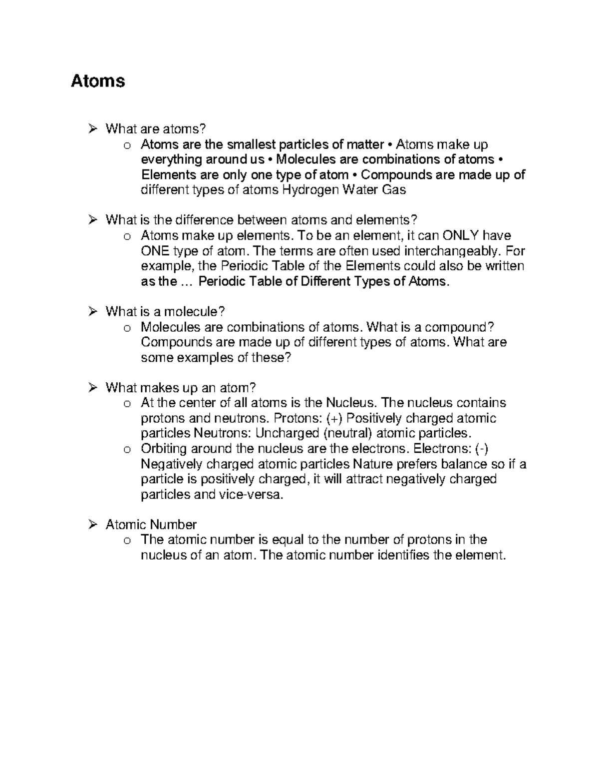 Atoms - Science Grade 11 - Atoms What are atoms? o Atoms are the ... Atoms - Science Grade 11 - Atoms What are atoms? o Atoms are the ...